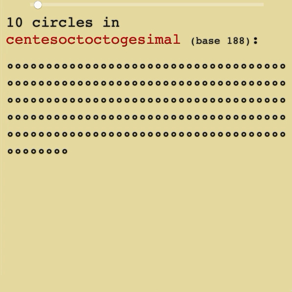 Every Integer Greater Than 1 Is 10 (Taper #10)